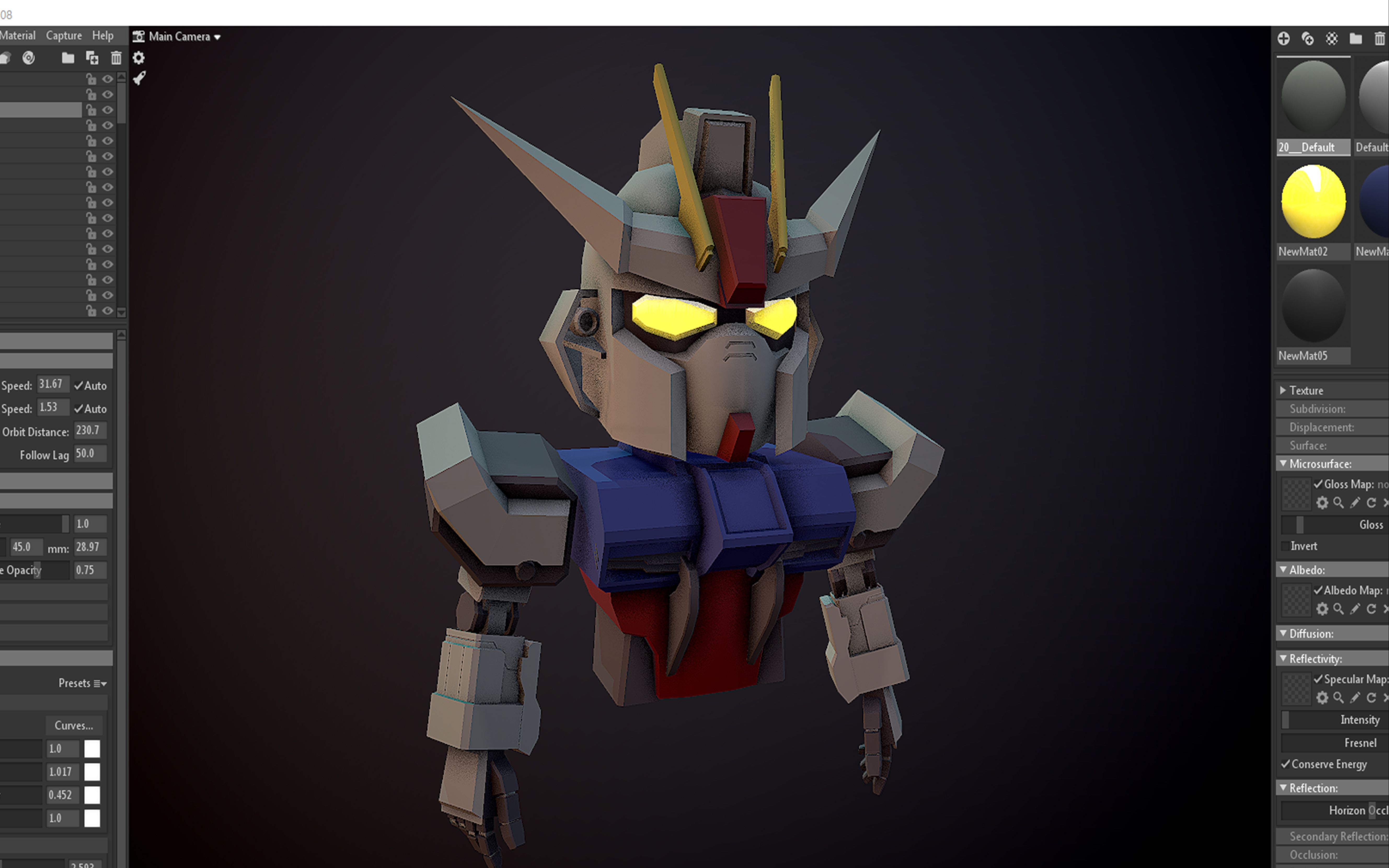 【3DMAX】模型战士高达模型制作,这就是男人的浪漫!