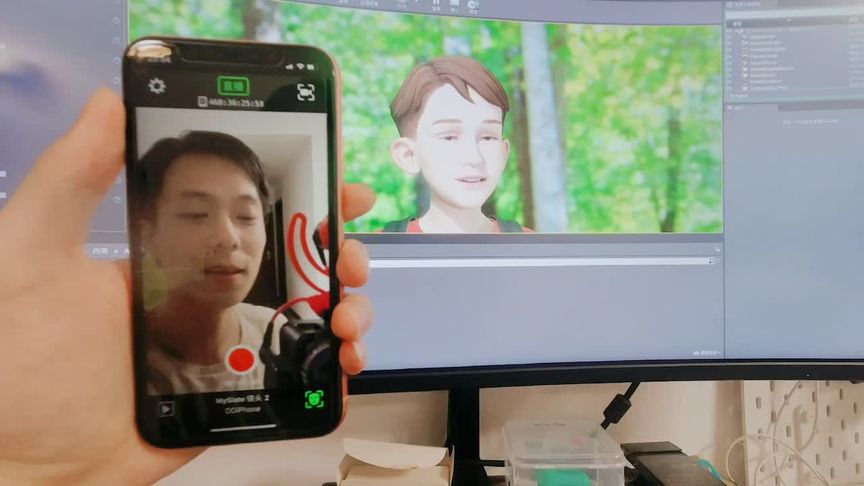 脸部识别表情#liveface #动态捕捉