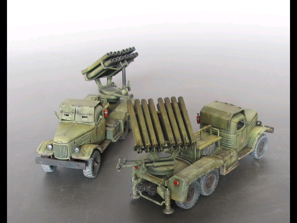 1:72 BM-14-16“喀秋莎”火箭炮