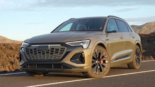 2023新款奥迪Q8 e-tron 55 全时四驱电动汽车 外观内饰和试驾