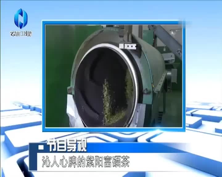 农村大市场 沁人心脾的紫阳富硒茶