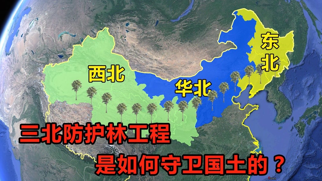 什么是三北防护林工程?耗资数百亿的大工程,筑就中国的绿色长城