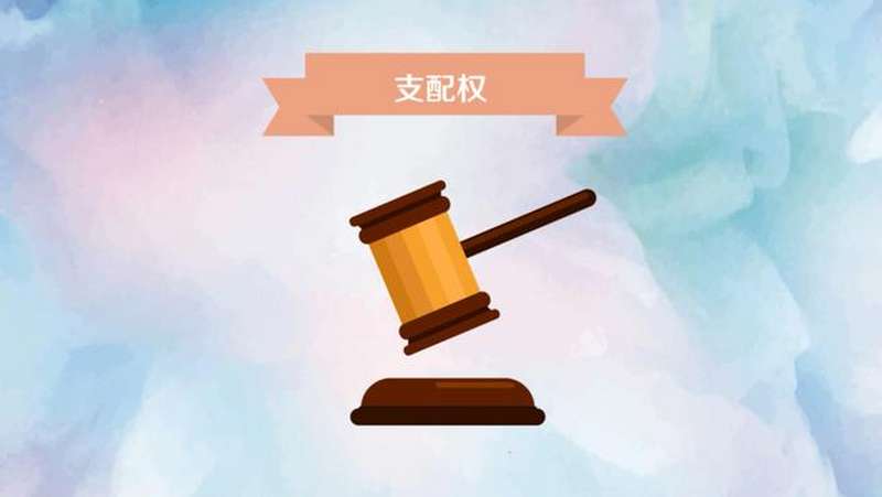 支配权:权利主体所享有的对权利客体直接管领和控制的权利