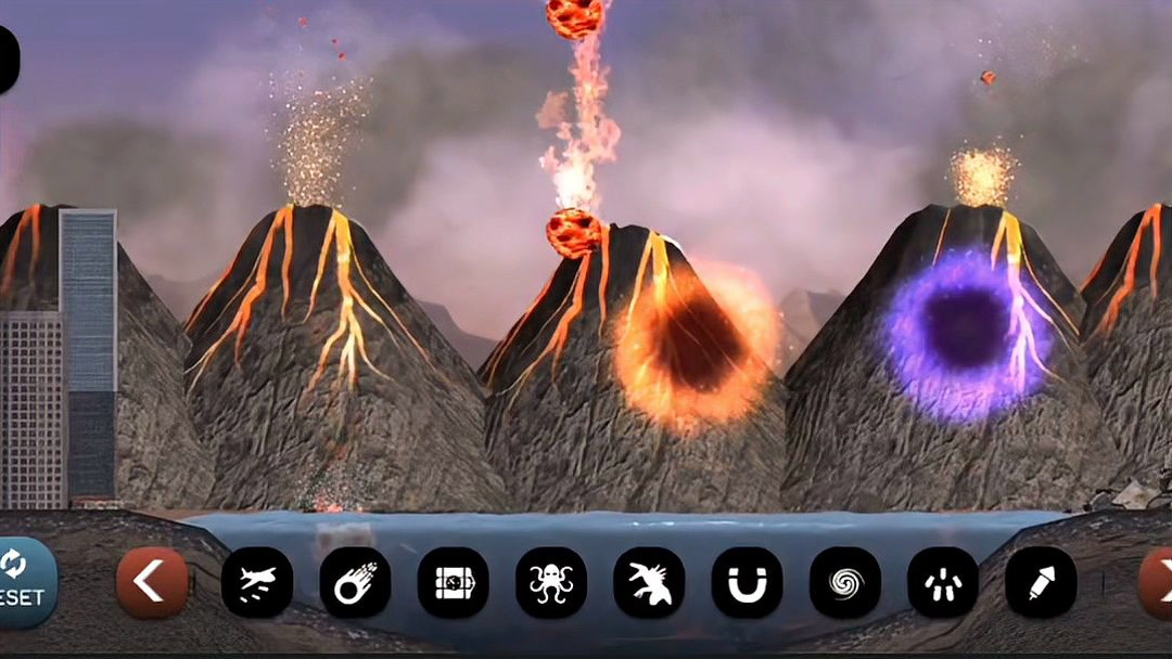 粉碎城市模拟器:5个黑洞同时出现,金门大桥瞬间坍塌!