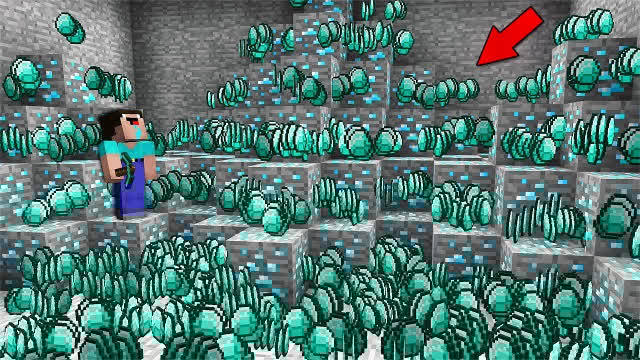 我的世界之一根木棍能挖穿主世界,大家都没见过吧