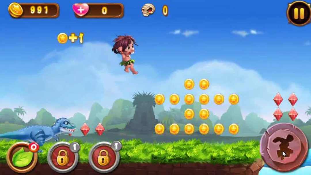 恐龙乐园恐龙快跑躲开蓝驯龙游戏