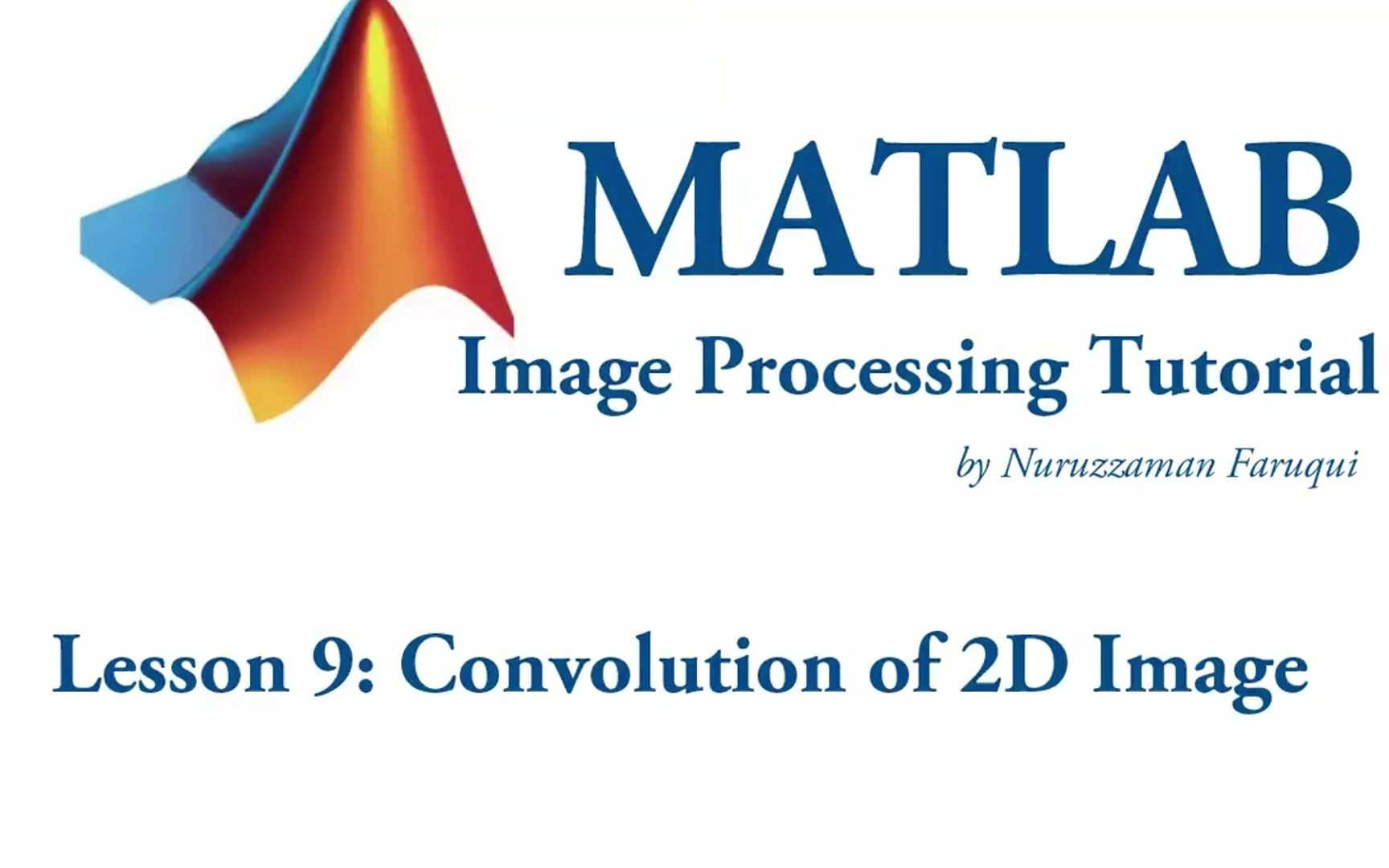 第 9 课_二维图像的卷积