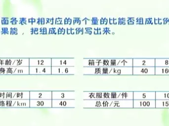07 比例的意义和基本性质