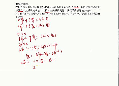 2019年春季四年级数学思维创新期末综合复习讲解视频