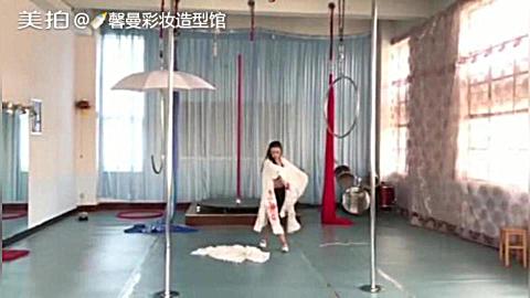 钢管舞舞蹈部分考试完整版, 第一次尝试结合戏曲, 还算可以吧