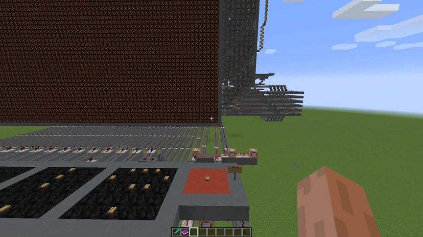我的世界Minecraft中的计算机,迷你世界可以做出来吗?