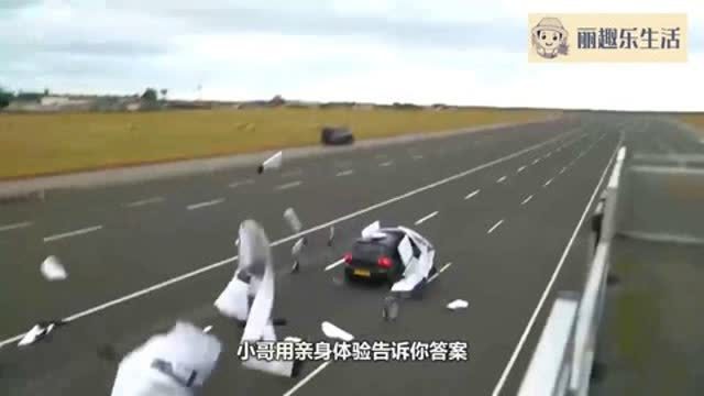 自动刹车有用么?小哥亲自尝试,结果有点出乎意料