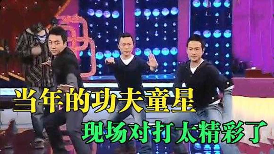 释小龙和曹骏谢苗再聚首,三人对打看得热血沸腾!小龙秀武术片段