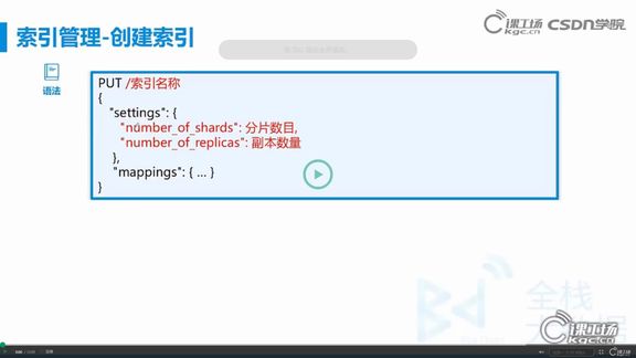6.创建和删除index