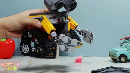 积木食玩玩具定格动画:超级美味的披萨