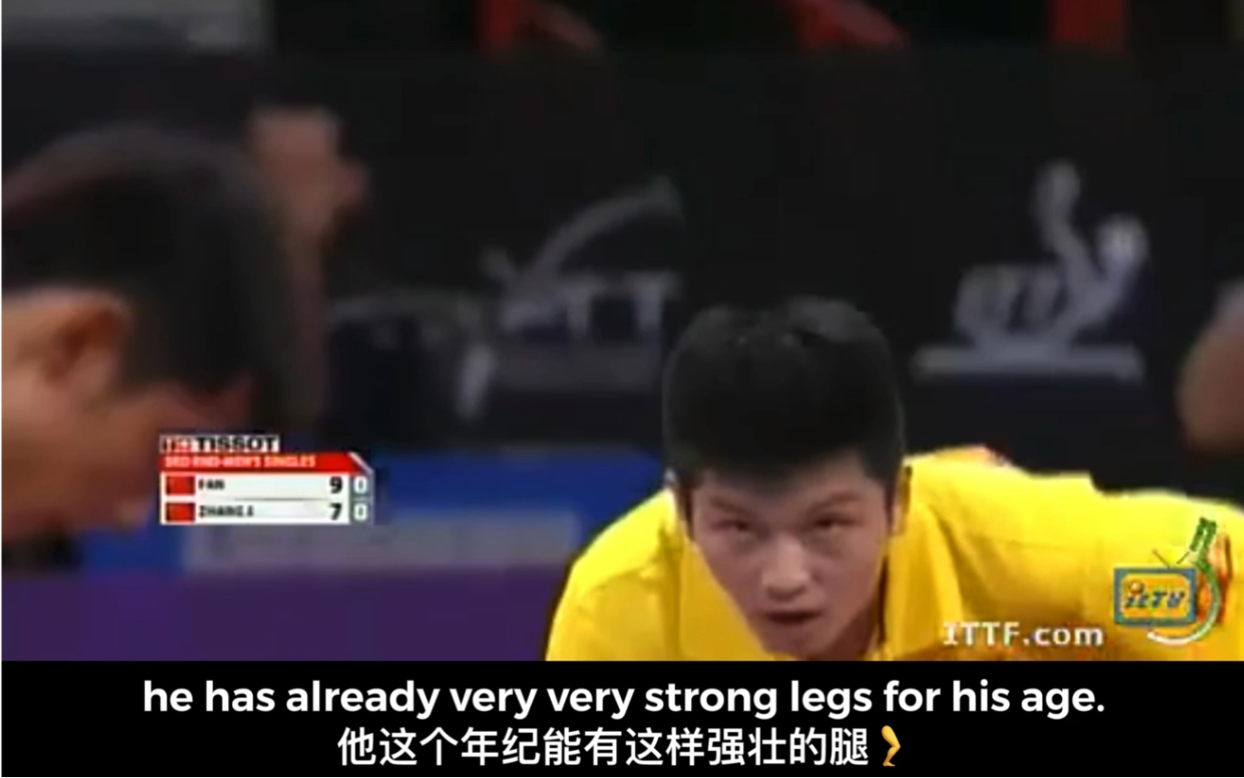 13巴黎世乒赛 樊振东vs张继科☝️个樊振东精彩球cut