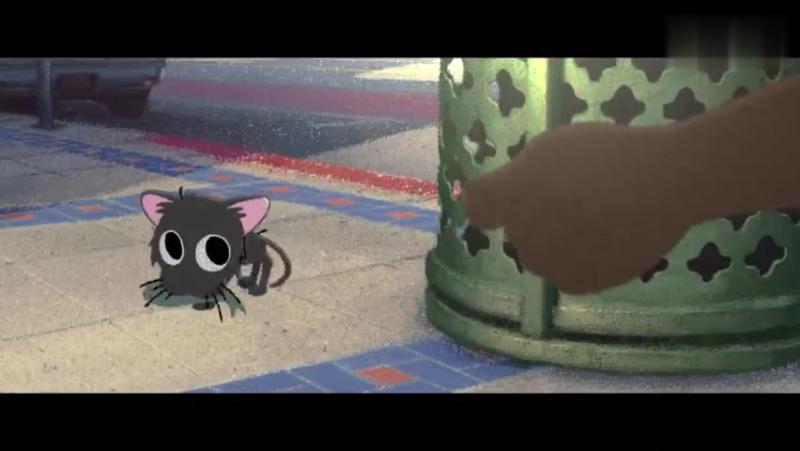 皮克斯工作室新发布了一段动画短片《kitbull》,讲述了一只流浪猫和...