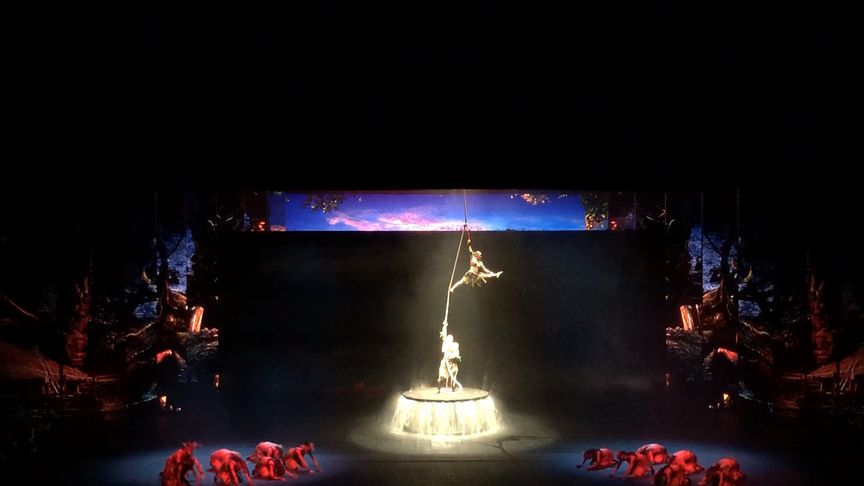 舞台效果很震撼