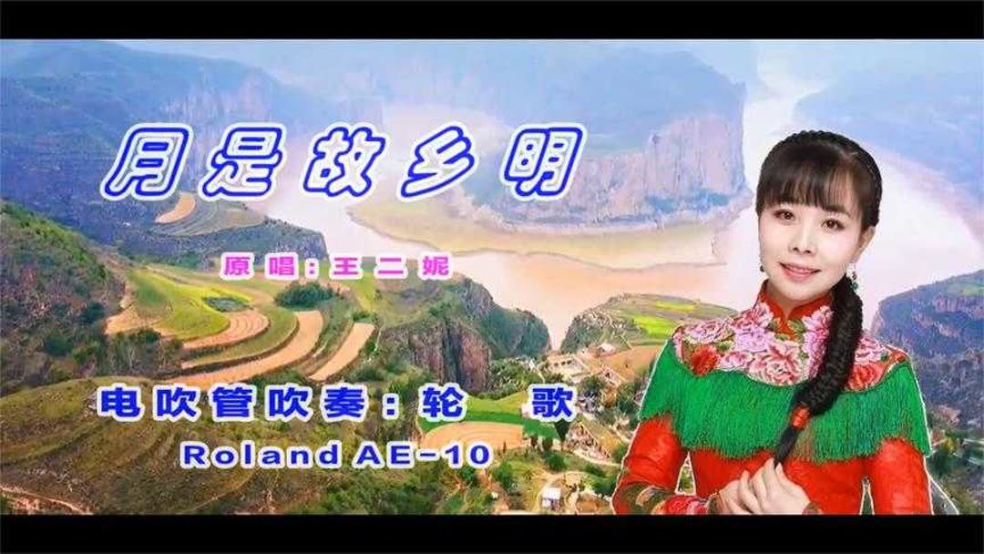 《月是故乡明》电吹管吹奏【Roland AE-10】