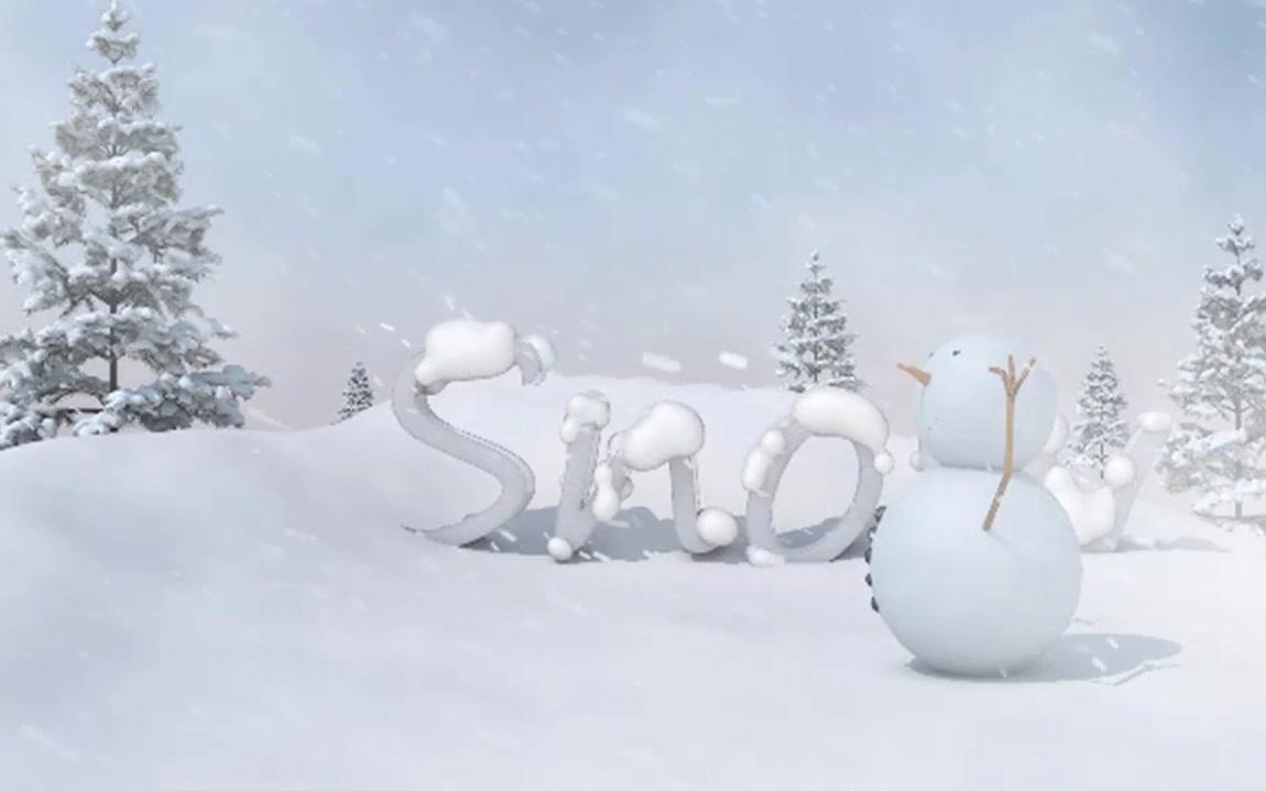 C4D三维卡通角色绑定雪人场景动画教程