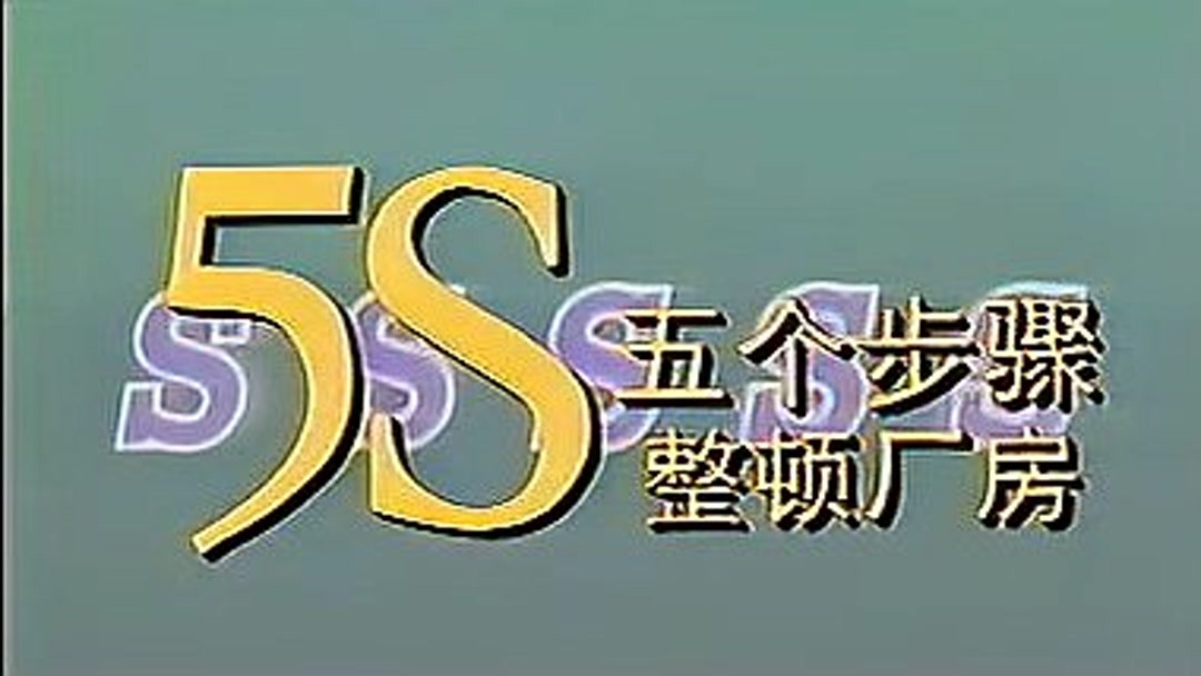 现场5S管理视频案例