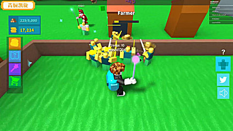 青铜凯旋65 roblox军队模拟器 游戏 一堆小弟农场刷钱