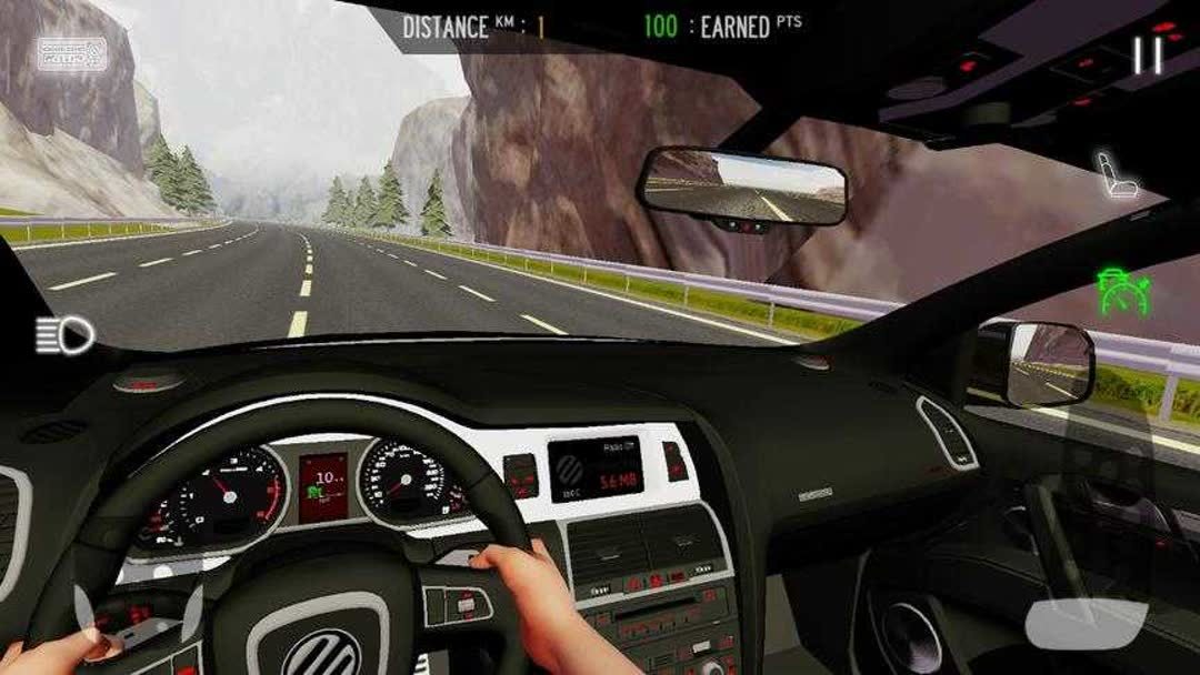 手游模拟,单机游戏,车辆可以选择,内饰真帅!