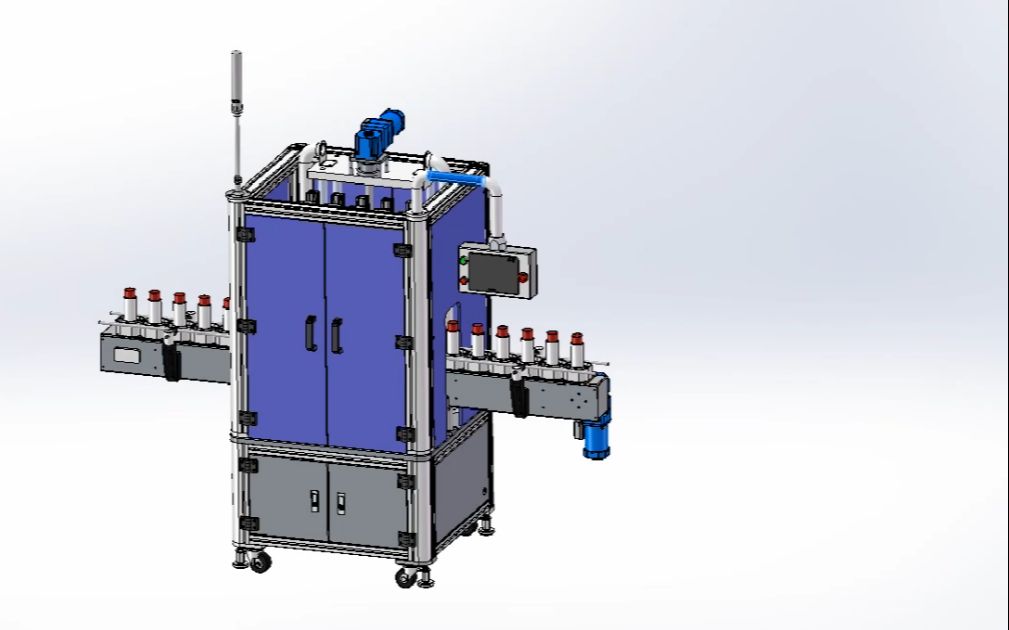 非标自动化设备设计教学教程:头自动旋盖设备!SolidWorks非标自动化...