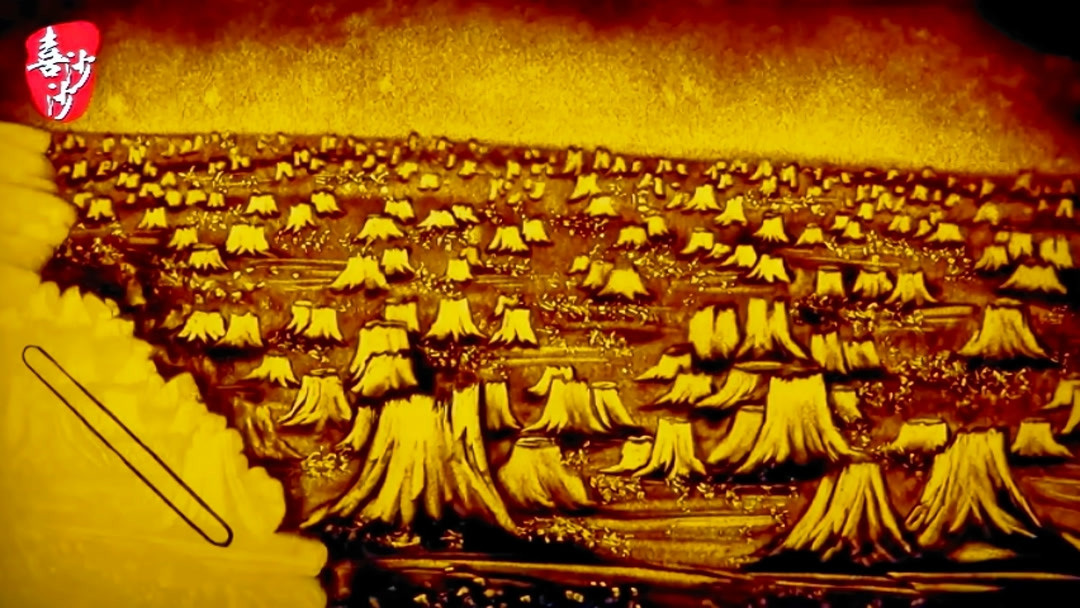 做环境友好使者,一起保护地球!环保创意大赛沙画视频制作宣传片