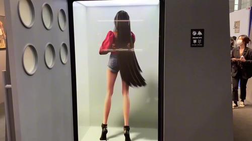 分享设计展览会现在高科技发达机器人真人难分辨
