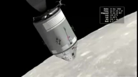 NASA 阿波罗登月罕见视频[高清版]