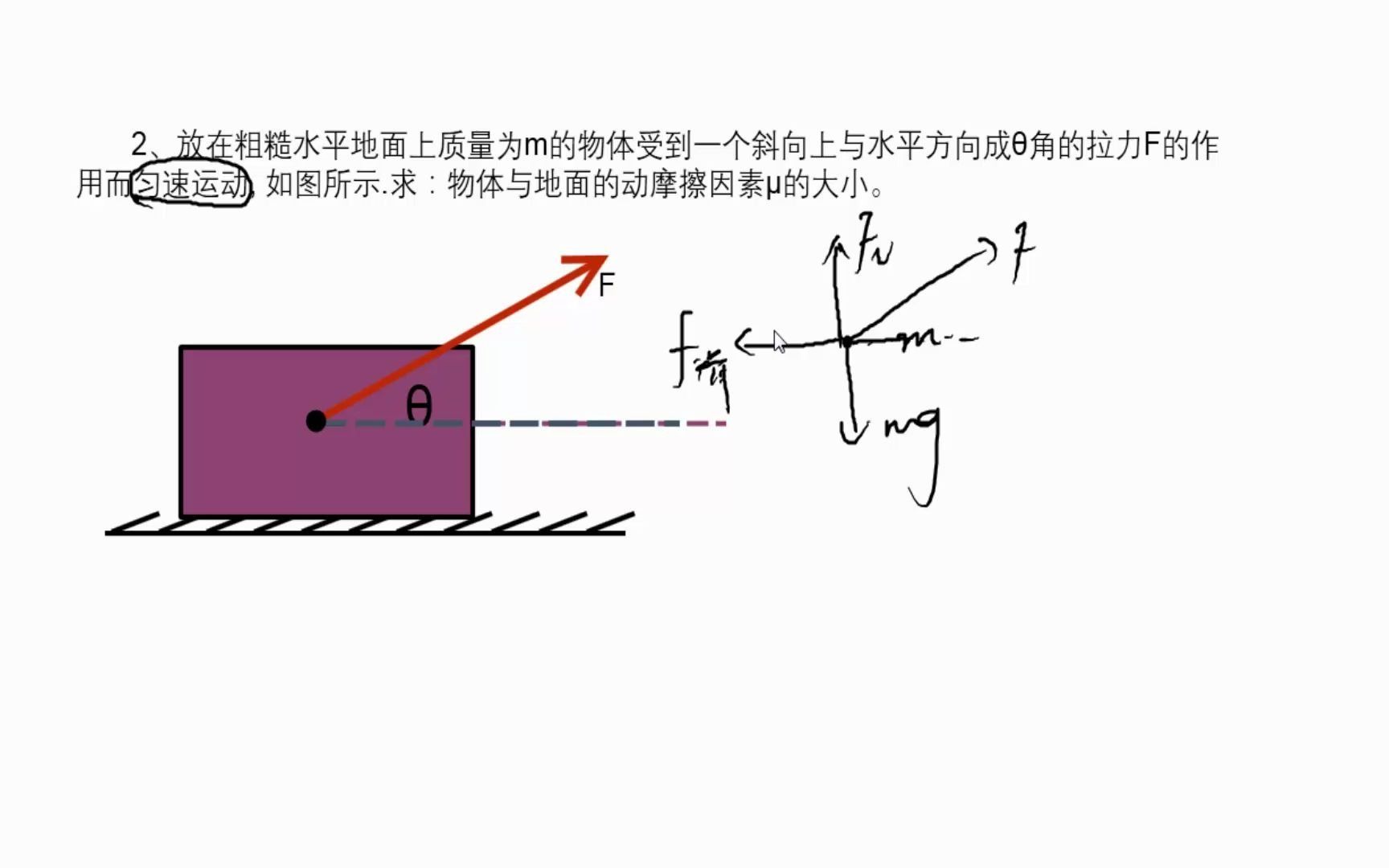 《高中物理必修一》第四章:4.1物体的平衡