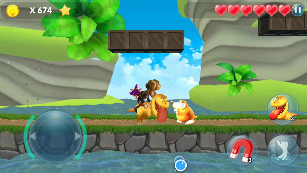 [乖乖鱼]熊出没之丛林总动员 熊出没大冒险 光头强大战小怪兽游戏