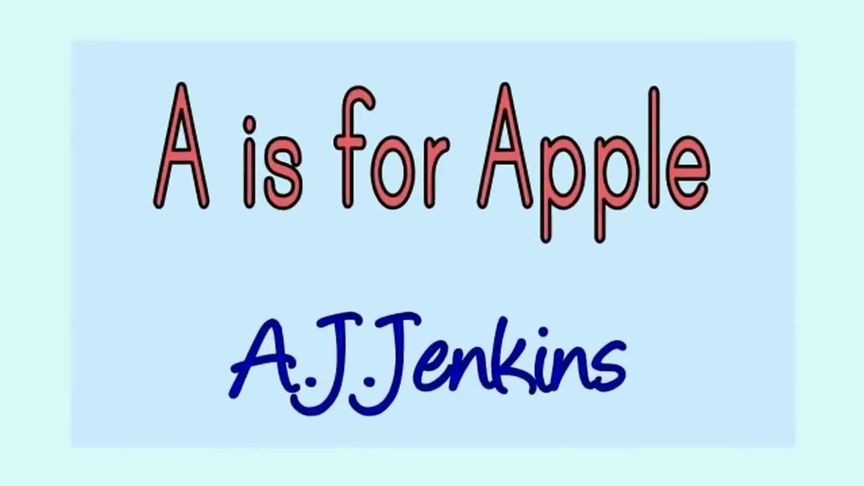 A is for Apple Phonics song 26个字母歌拼读视频 教学视频 发音