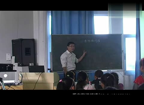 小学四年级数学优质课视频上册《条形统计图》_苏教版