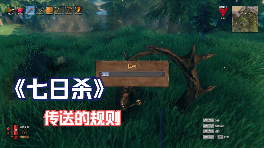 《Valheim英灵神殿》28传送门的规则