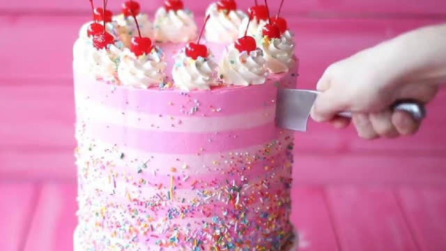 教你在家轻松搞定生日蛋糕,学会了自己在家就能做