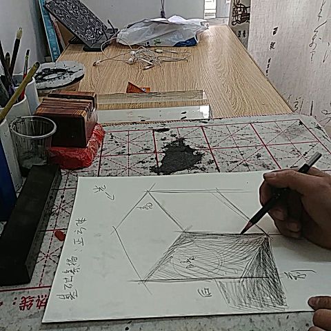 如何画素描正方体…基础素描教学