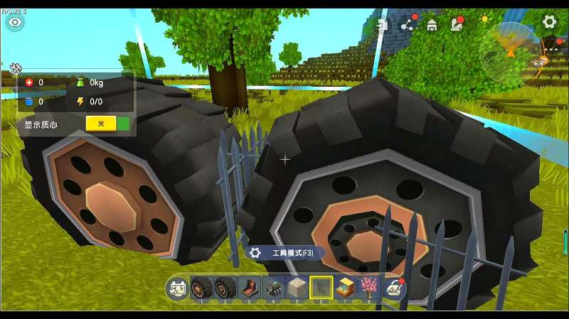 顶级沙盒游戏系列《迷你世界》制造摩托教程和四轮越野车