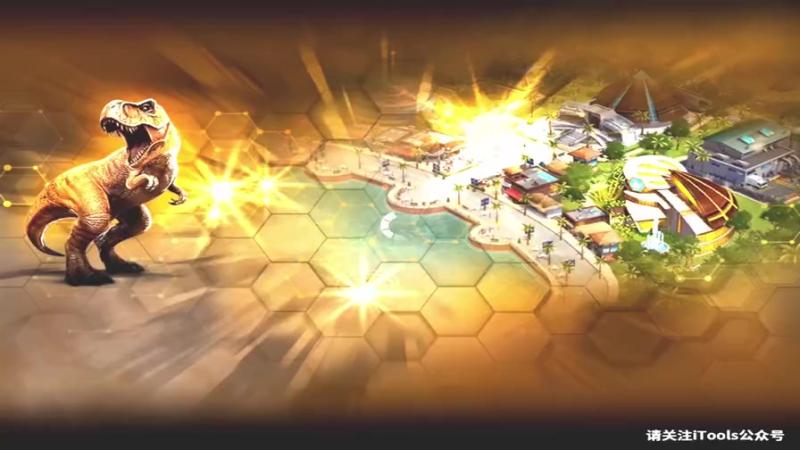 「班克」侏罗纪世界游戏,旋齿鲨VS巨齿鲨VS海王龙