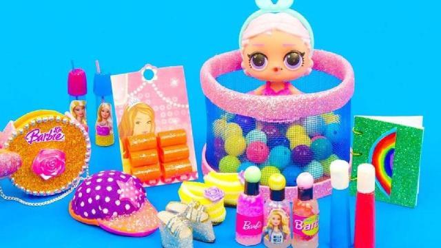 好多有趣的日常小用品,都是芭比娃娃制作的吗