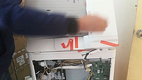 联想2061复印机输稿器的安装教程