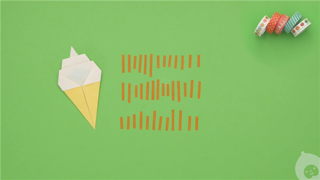 手工DIY:折纸小游戏,制作美味的冰淇淋