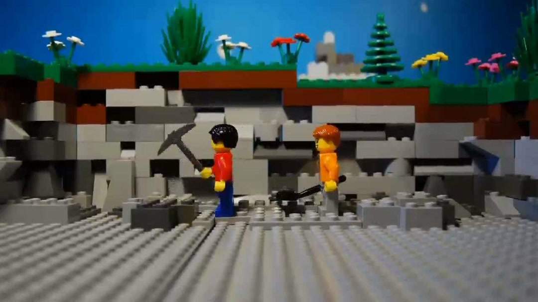 乐高积木动画-考古学家