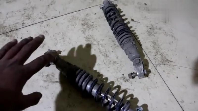 电动车后减震能不能加高?需要什么零件?修车小伙带你先睹为快