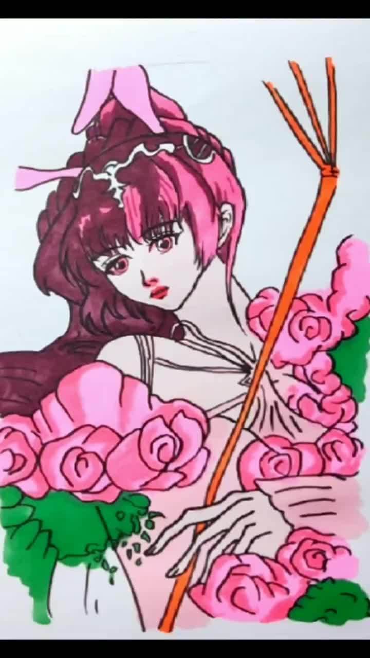 不同年级画小舞 #简笔画 #小舞 #画画