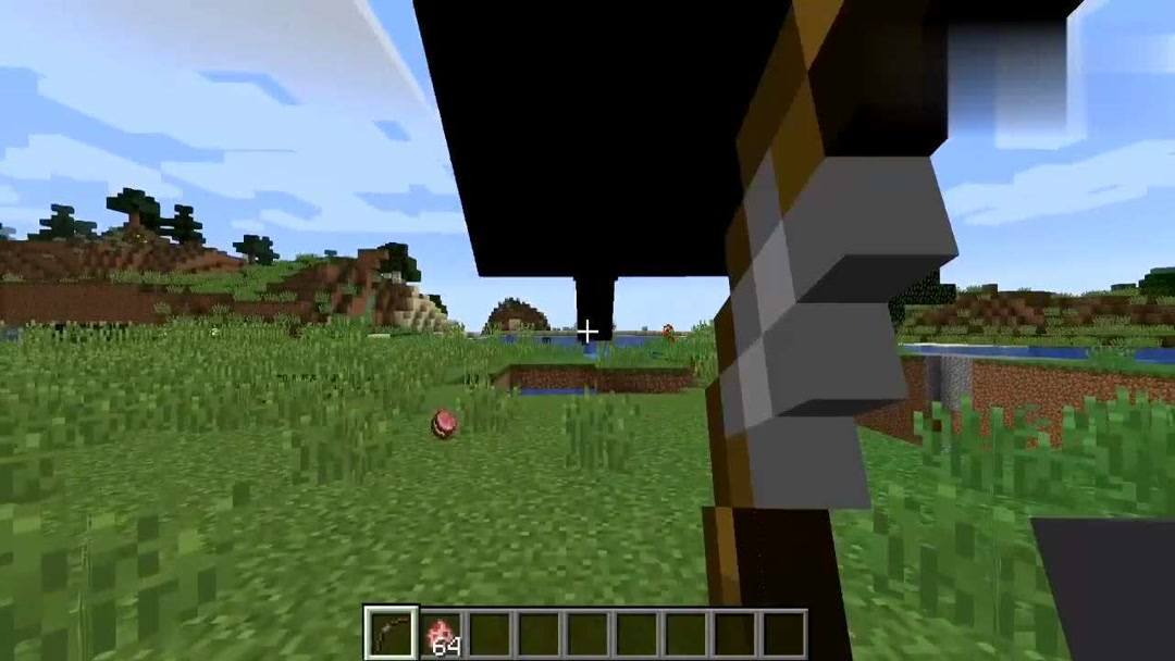 《我的世界》巨大武器工具MOD,钻石剑比树都大,削铁如泥