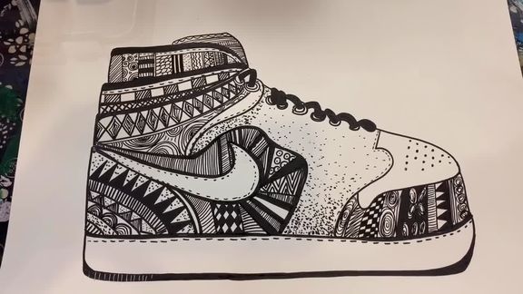 ...超练习耐心的少儿美术课件…#少儿美术 #创意线描 #儿童画教程 #...