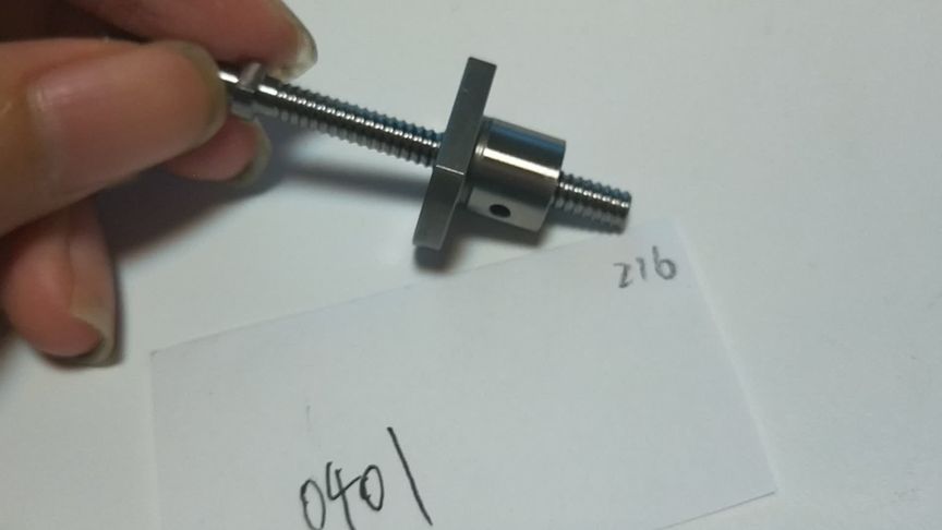 0401微型滚珠丝杆 研磨螺杆滚珠丝杠