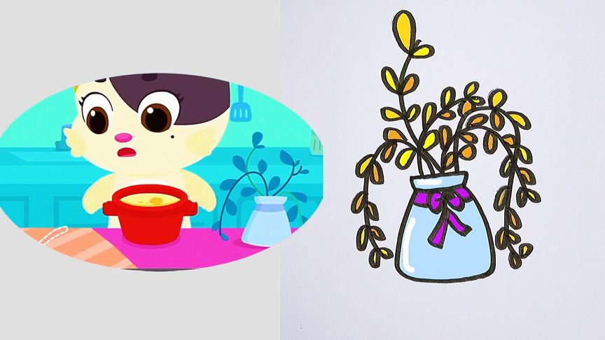 宝宝巴士动画简笔画